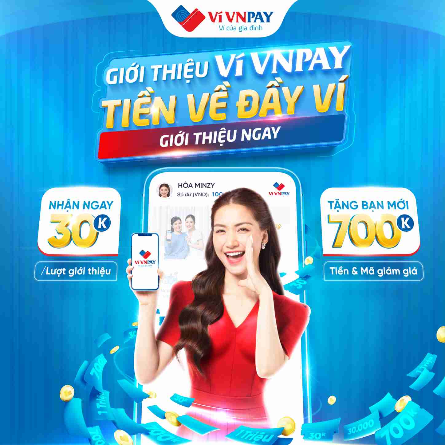 Ví VNPAY “nổ” deal: Giới thiệu bạn – Vô hạn tiền thưởng